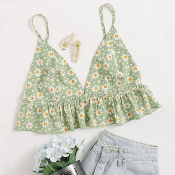 SHEIN | Tops | Daisy Tank Top | Poshmark